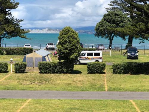 Camping Waikanae Beach TOP 10 Holiday Park, Gisborne - Central de Reservas